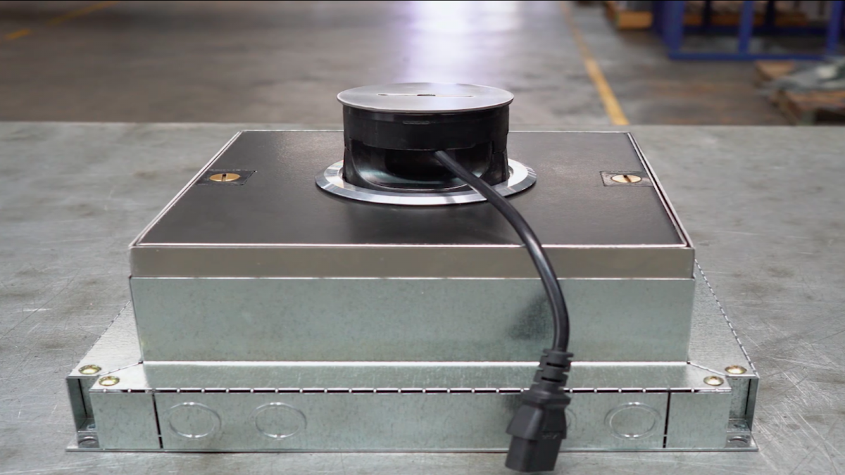 IP65 Underfloor Trunking System - Davis